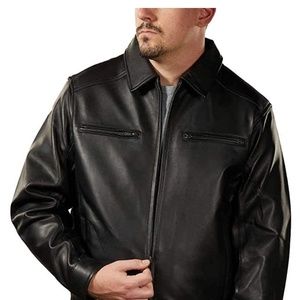 Boston Harbour | Jackets & Coats | Boston Harbour Mens Leather Jacket ...